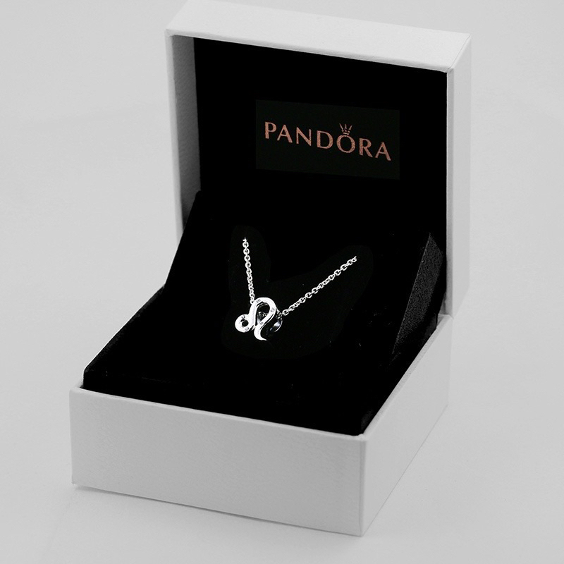 Colar Signos Pandora (Com Sacola e caixa da pandora) prata 925 brilho ...