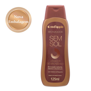 Bronzeador AutoBronzeador Sem Sol 125 ml - Red Apple | Shopee Brasil