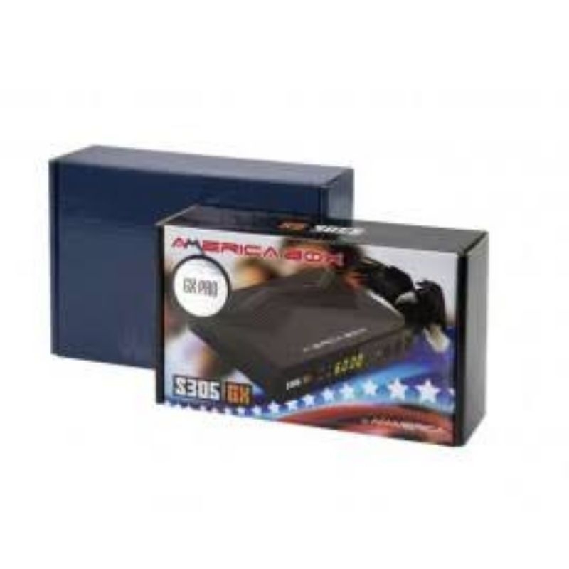 Receptor Americabox S-305 Gx Pro Full HD Wi-Fi ACM | Shopee Brasil