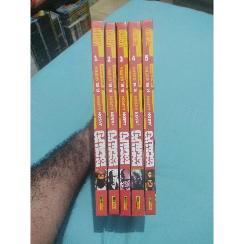 Escalpo 1 ao 5 (COMPLETO) (VERTIGO) | Shopee Brasil