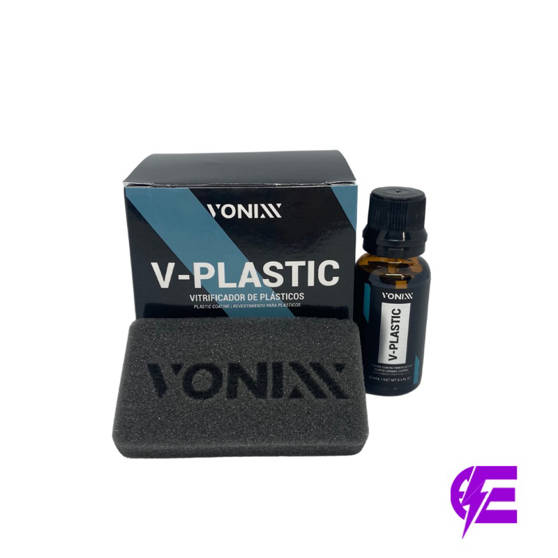 V-plastic Pro 50ml Vonixx Vitrificação Plásticos Automotivo - Escorrega ...