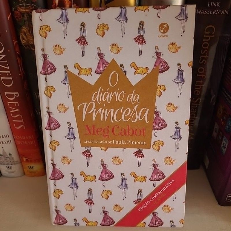 O Diário da Princesa - Meg Cabot edição comemorativa 15 anos capa dura ...