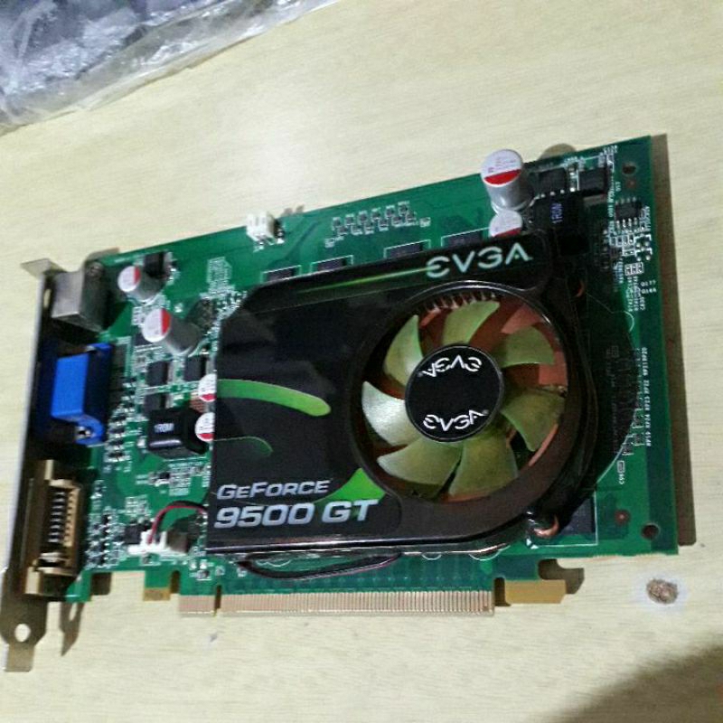 Placa de video Geforce 9500 GT 1GB DDR2 EVGA - UNICO DONO, FUNCIONANDO - nunca usada para ...