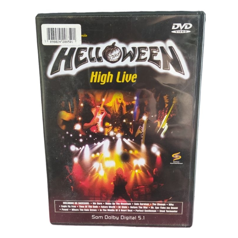 DVD Helloween - High Live - Original | Shopee Brasil