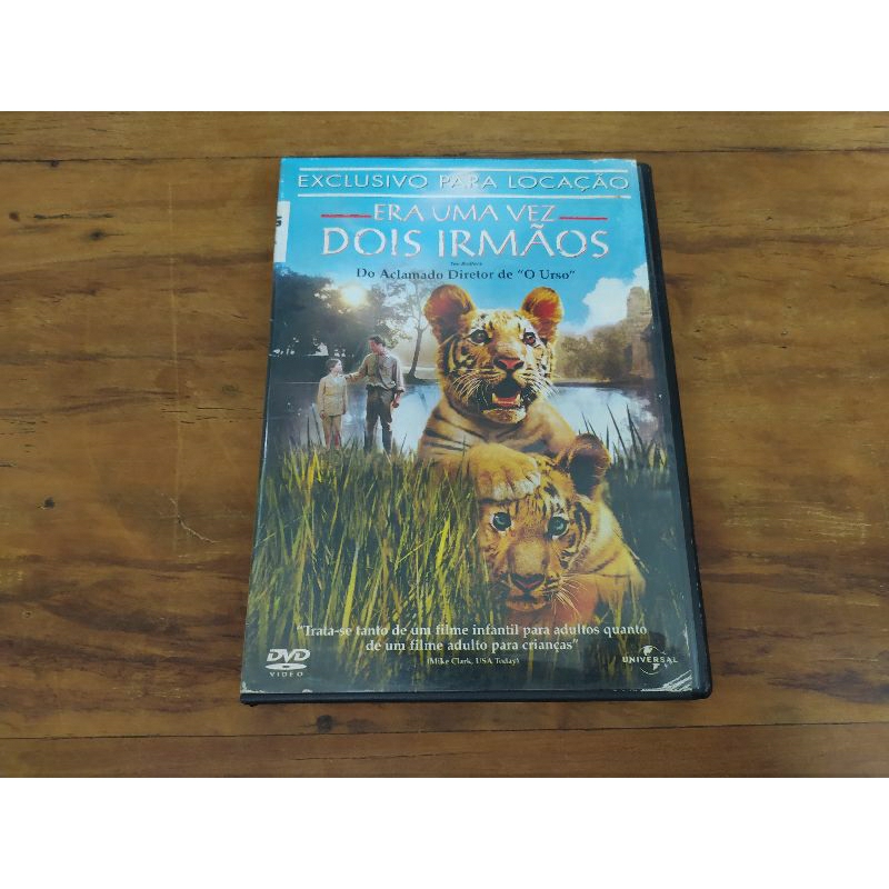 DVD Era Uma Vez Dois Irmãos original usado | Shopee Brasil