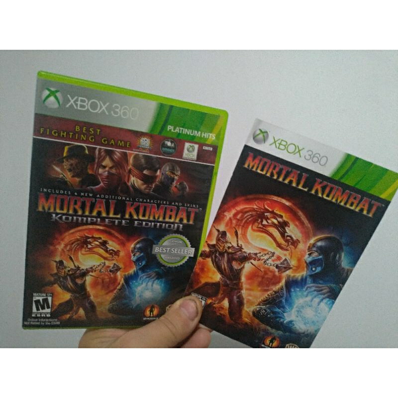 jogo Xbox 360 Mortal Kombat Komplete Edition semi novo veja fotos ...