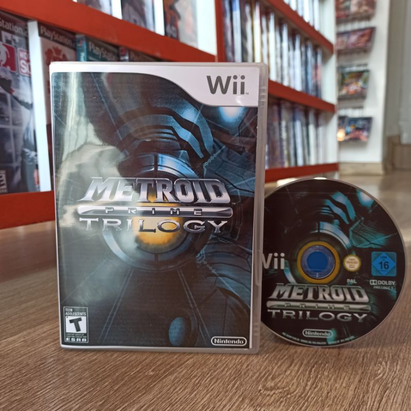 Metroid Prime: Trilogy - wii | Shopee Brasil