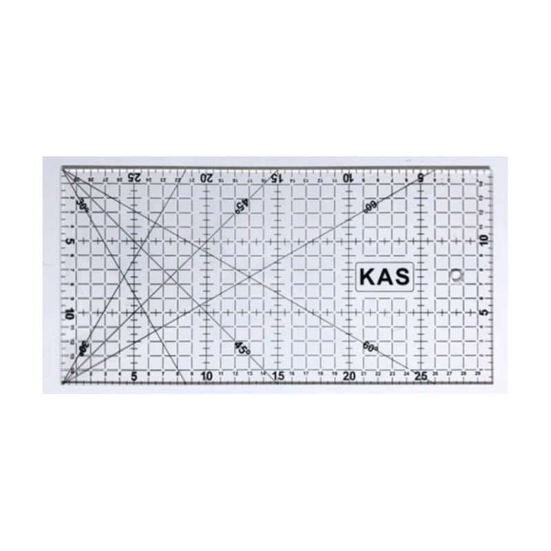 Régua Acrílica PatchWork 15×30cm - Kasmaq | Shopee Brasil
