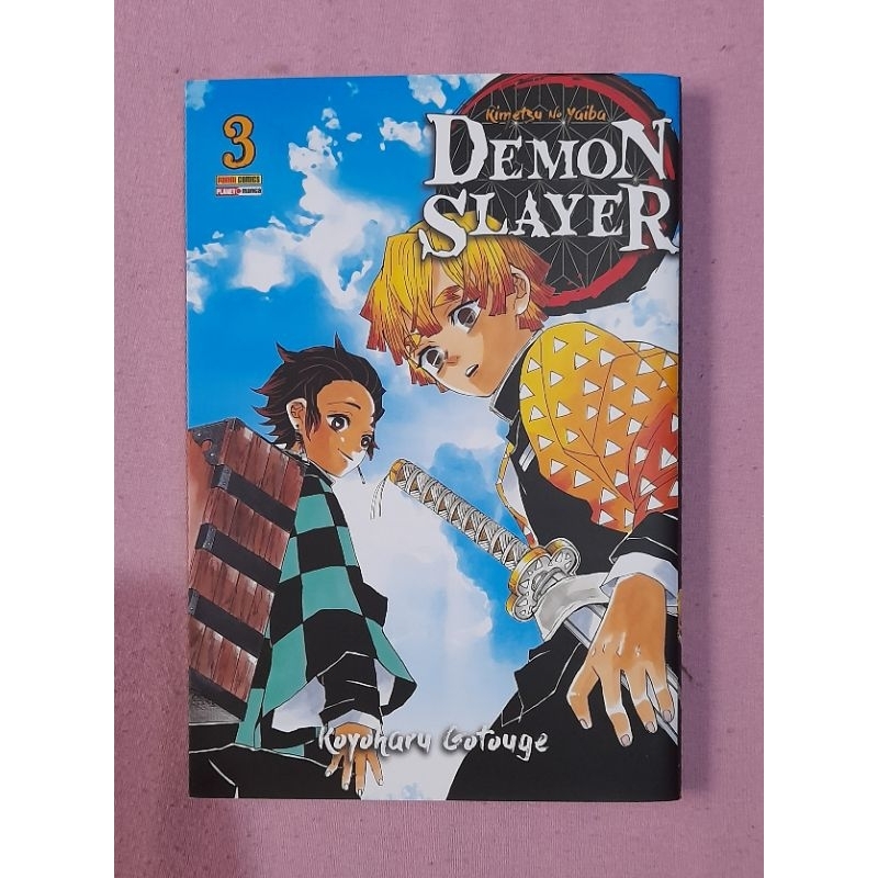 Mangá Demon Slayer vol. 3 - Kimetsu no Yaiba - de Koyoharu Gotouge | Shopee Brasil
