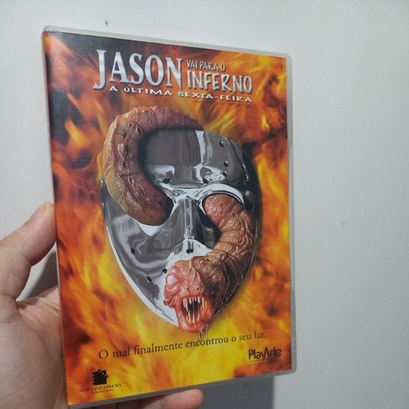 dvd jason vai para o inferno raro original, disponível | Shopee Brasil