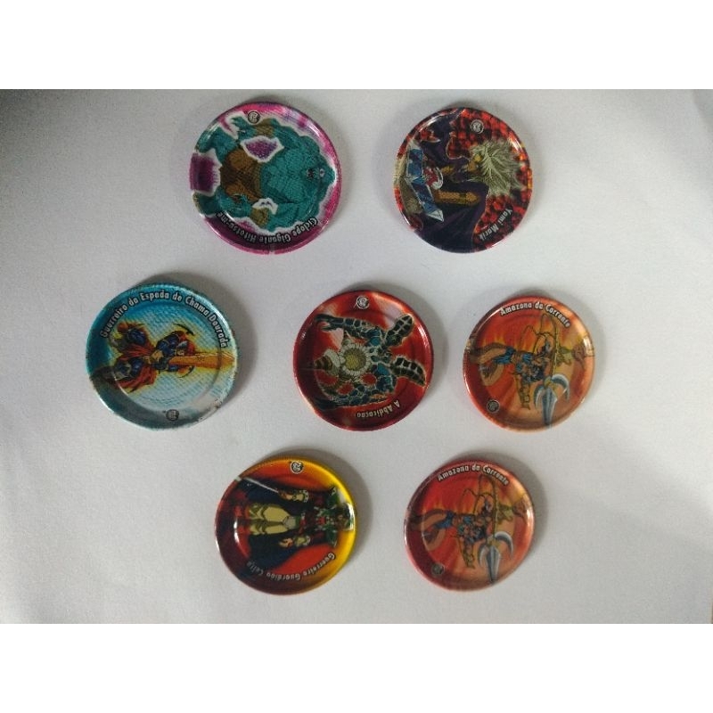Colecionável Tazos de metal | Shopee Brasil
