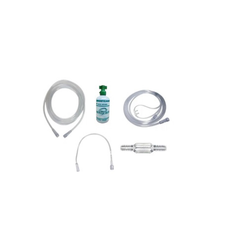 Kit - Extensão 5MTS + Cânula Adulto + Conector + Umidificador ...