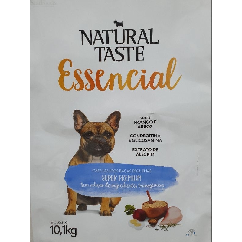 Natural Taste Essencial 10 1k sem transgênicos | Shopee Brasil