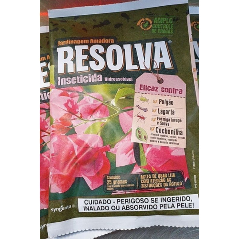 Resolva Sachê 25Gr | Shopee Brasil