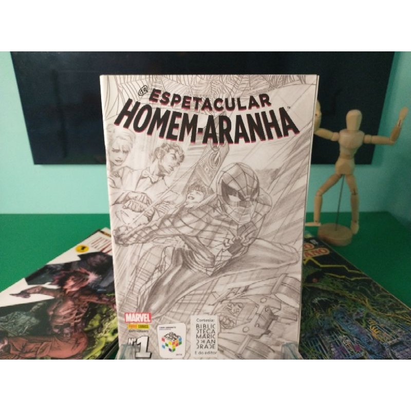 HQ O Espetacular Homem-Aranha 1 Terceira Série (Ed Panini 2016) Capa Variante exclusiva CCXP ...