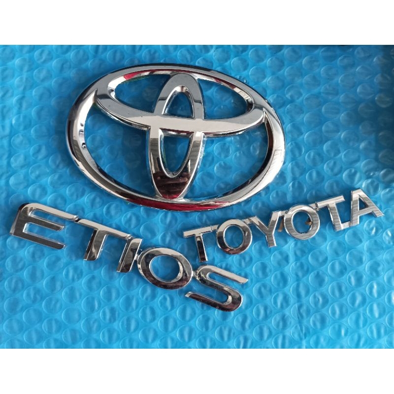 kit emblema Toyota Etios original | Shopee Brasil