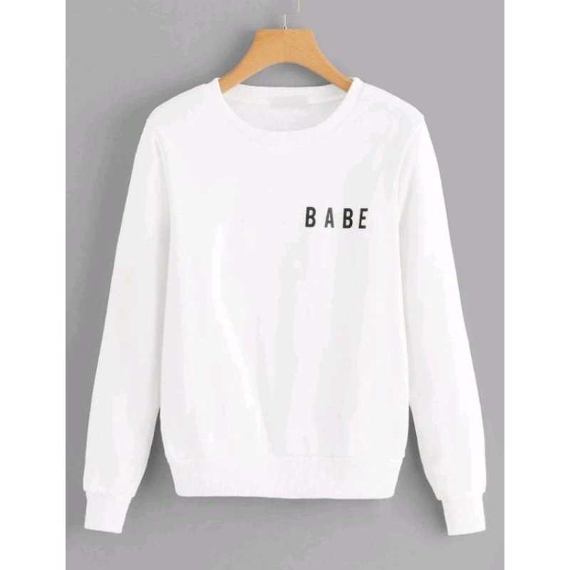 Moletom Branco - (Desapego Shein) | Shopee Brasil