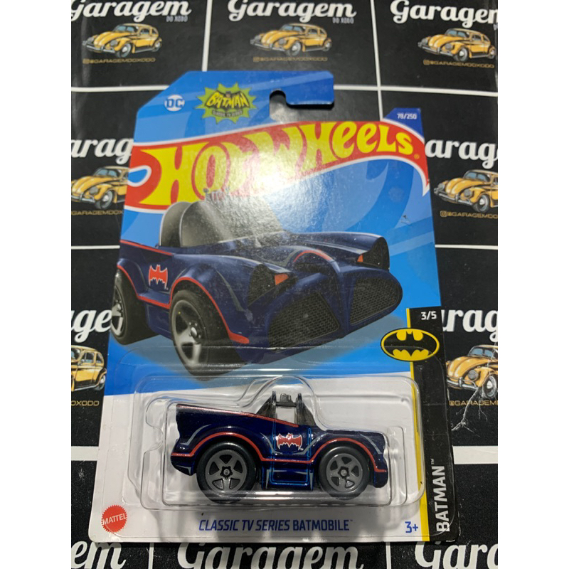 Hot Wheels Classic TV Series Batmobile HCT04 2022 | Shopee Brasil