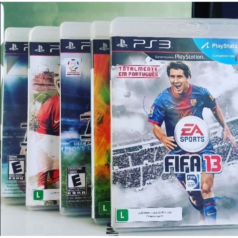 JOGO Original FUTEBOL PS3 Playsation | Shopee Brasil