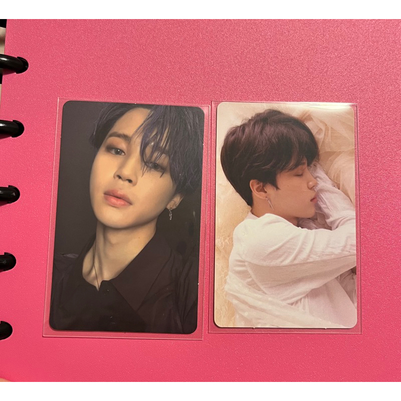 Oficiais bts Jimin card ② | Shopee Brasil