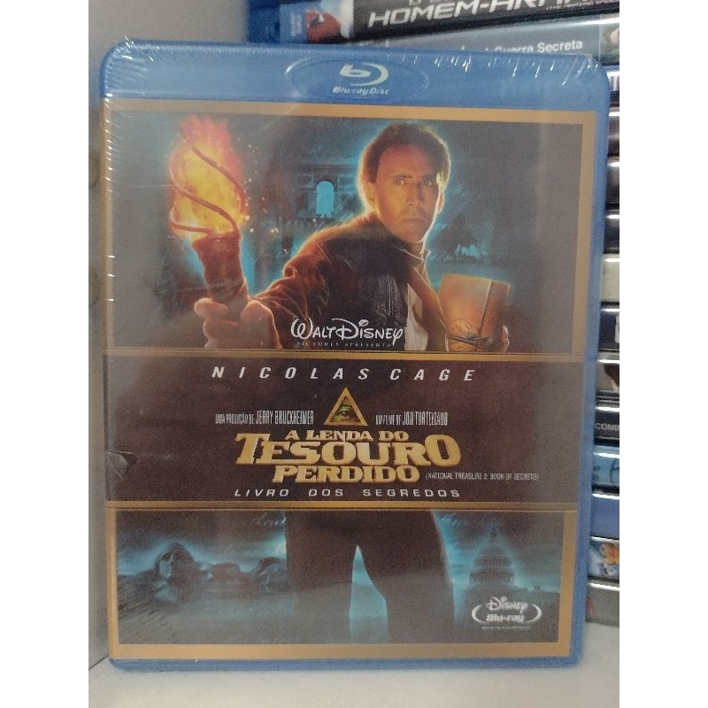 Blu-ray A lenda do tesouro perdido - livro das sombras (lacrado ...