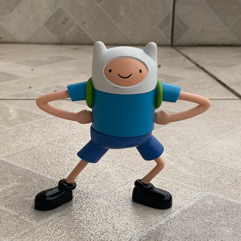 Boneco Finn Hora de Aventura Mcdonalds Figura de Ação Miniatura ...
