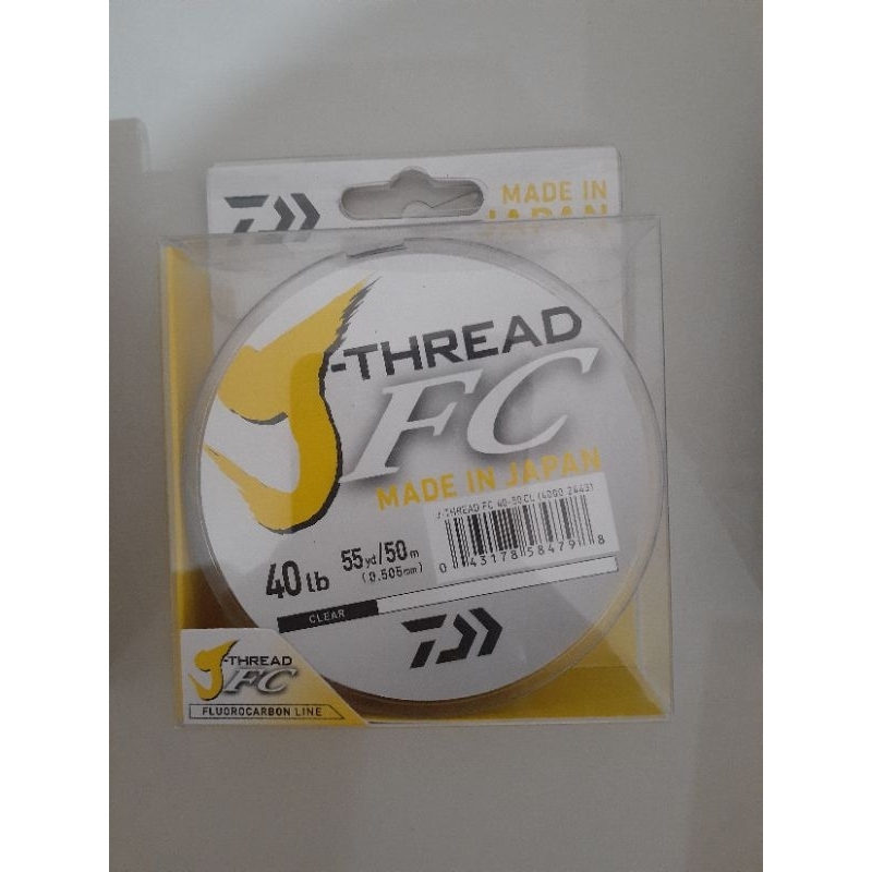 Linha Daiwa Leader Fluorcarbono Daiwa J-thread | Shopee Brasil