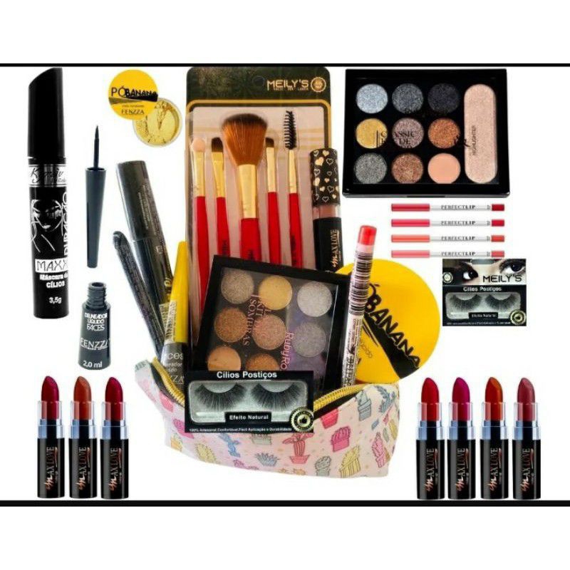 kit Maquiagem Completo | Shopee Brasil