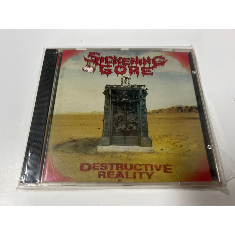 Cd Sickening Gore - Destructive Reality * 1 PRES 1993 * | Shopee Brasil