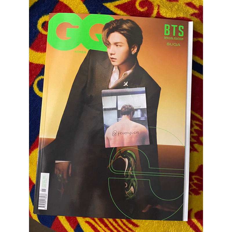 Revista GQ (BTS) January Issue 2022 - Capa Yoongi/SUGA - OFICIAL | Shopee Brasil