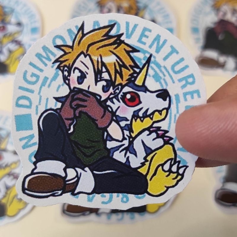 MATT & GABUMON - DIGIMON ADVENTURE - ADESIVOS | Shopee Brasil