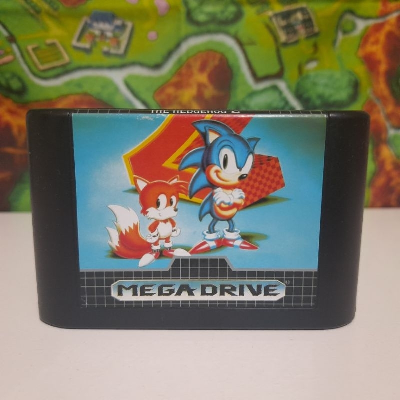 Sonic 2 original TecToy mega drive genesis | Shopee Brasil