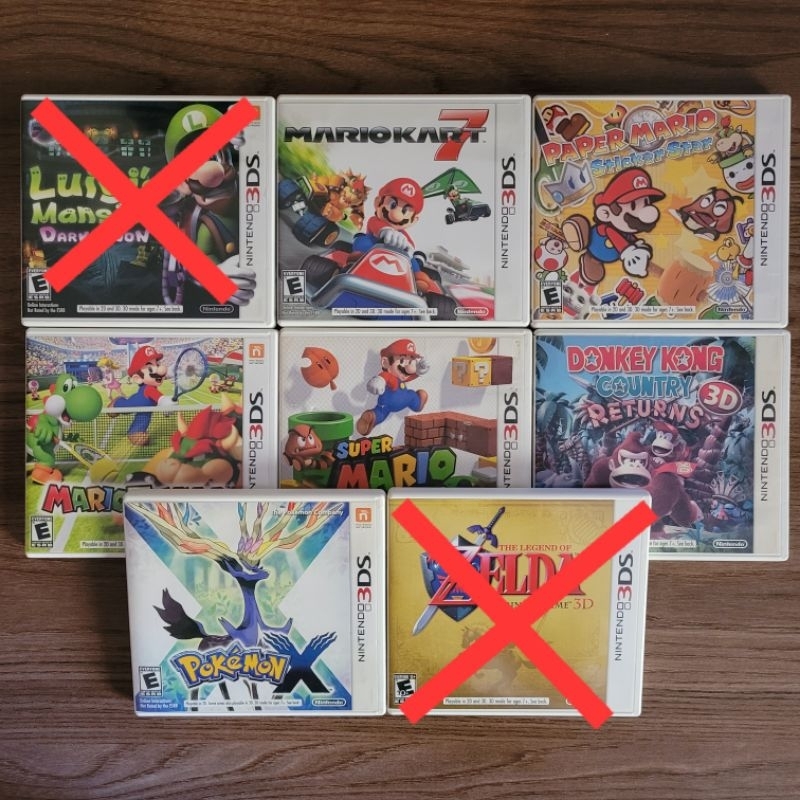 Jogos Nintendo 2DS / 3DS originais e completos - Pokémon, Mario, Zelda - Faz a Boa!