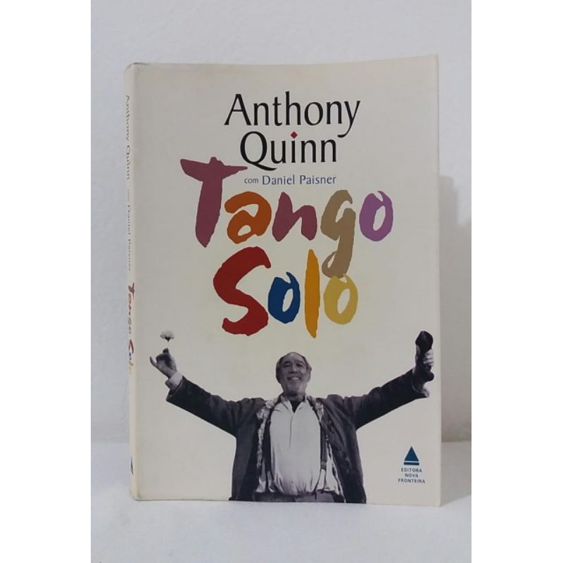 Livro Tango Solo - Anthony Quinn - Daniel Paisner | Shopee Brasil
