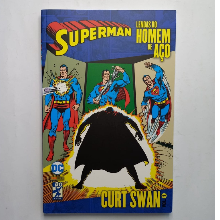 Superman Lendas do Homem de Aço 1 Curt Swan Panini 2018 Otimos | Shopee ...