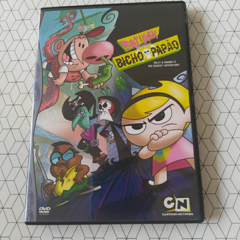 Dvd original Billy e Mandy - Bicho papão - Escorrega o Preço