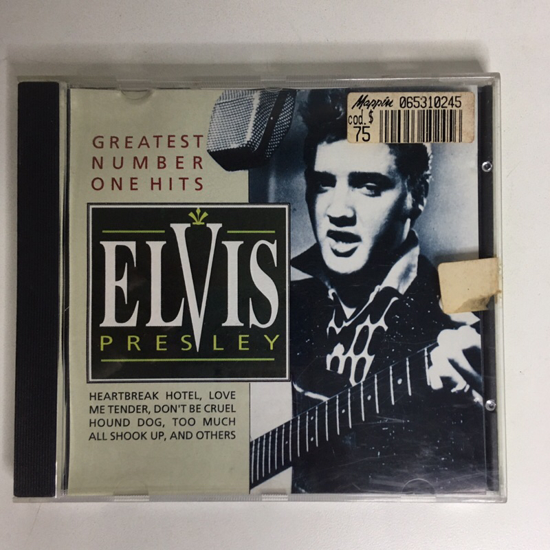 CD Elvis Presley - Álbum Greatest Number One Hits | Shopee Brasil