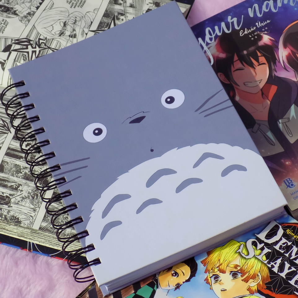 Sketchbook Totoro 75gr 90gr 180gr 240gr Caderno de Desenho Capa Dura ...