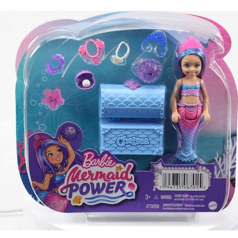 Barbie Mermaid Power Boneca Chelsea Sereias | Shopee Brasil