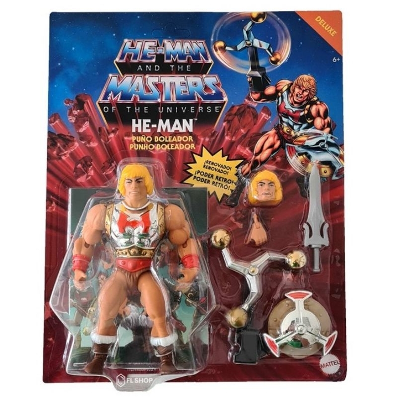 Boneco He-Man Deluxe | Shopee Brasil