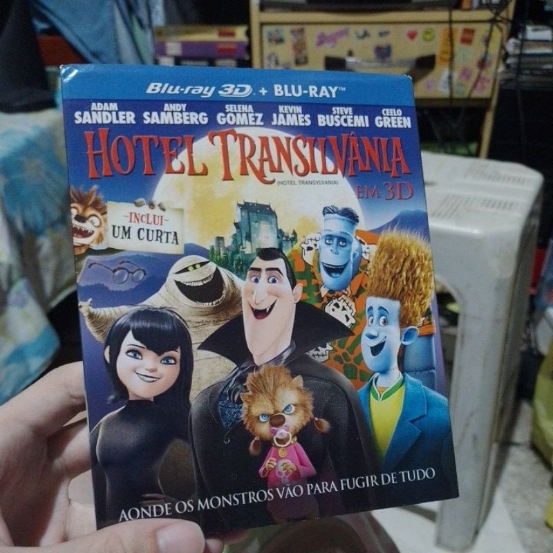 Blu-ray duplo Hotel Transilvânia, 2D+3D original novo intacto | Shopee ...