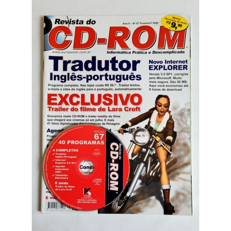 Revista do Cd-rom - N° 67 - Pc | Shopee Brasil
