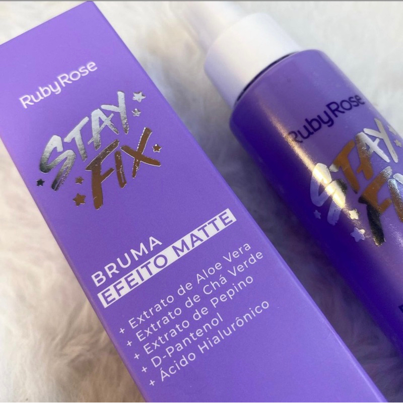 Bruma fixadora Matte Stay fix- 120ml Ruby Rose | Shopee Brasil