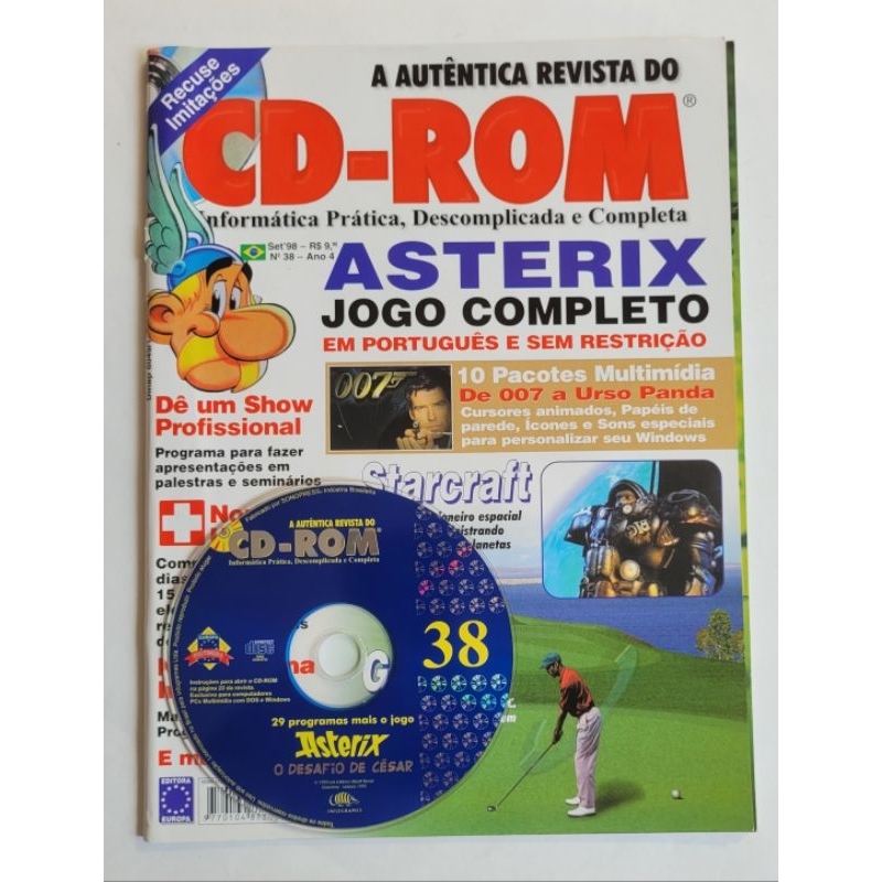 Revista do Cd-rom N° 38 - Pc | Shopee Brasil