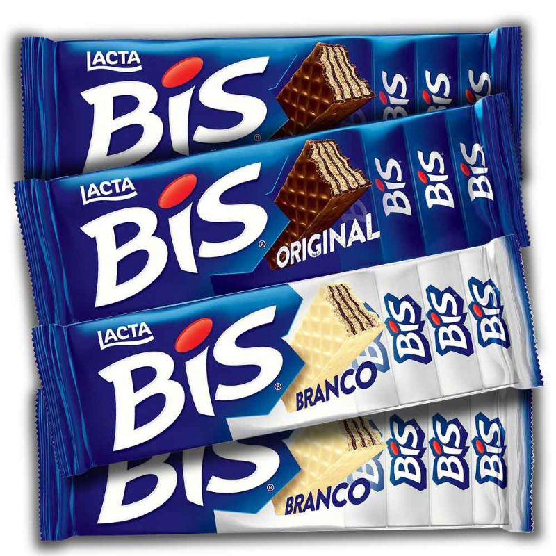 Kit Com 4 Chocolates Bis de 126g | Shopee Brasil