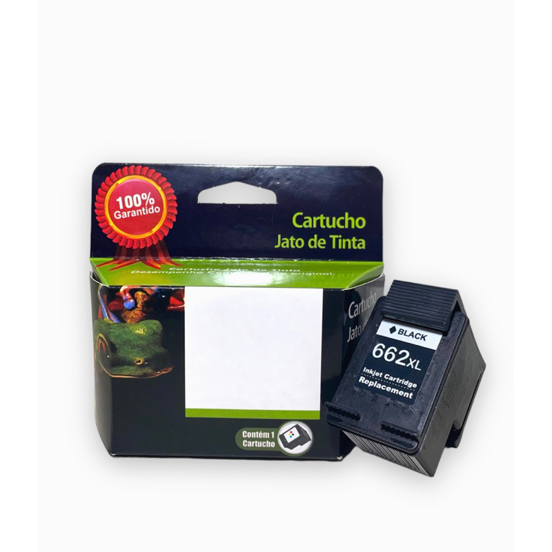 Cartucho De Tinta 662xl Preto 20 ml 2546 2516 3516 1516 | Shopee Brasil