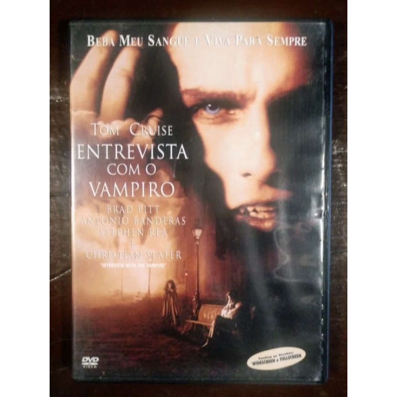 Dvd Entrevista Com O Vampiro Com Tom Cruise E Brad Pitt Original B