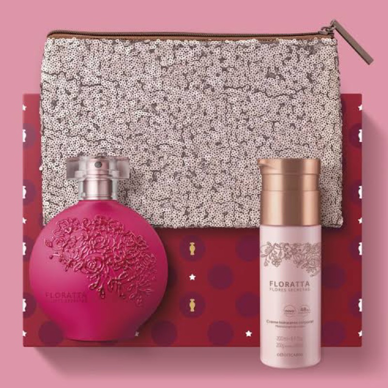 Kit Presente Floratta Flores Secretas (3 itens) | Shopee Brasil