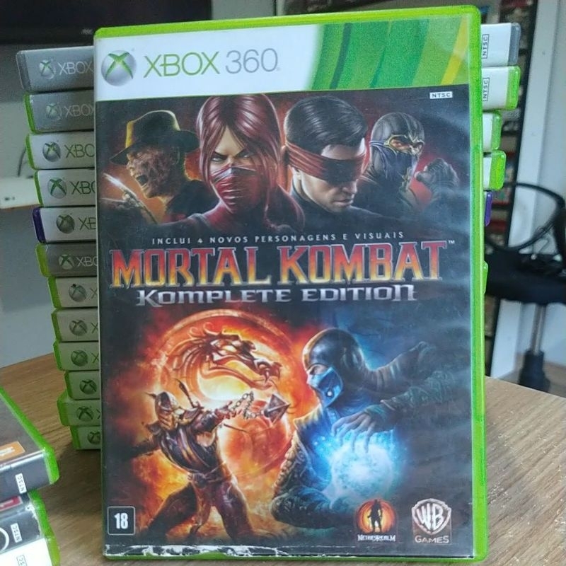 Mortal Kombat Complet Edition Xbox 360 Midia Fisica Shopee Brasil