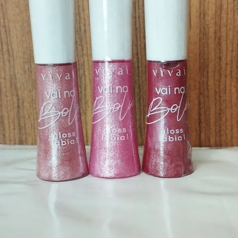 Gloss labial VAI NA BOLSA. brilho labial/ maquiagem | Shopee Brasil